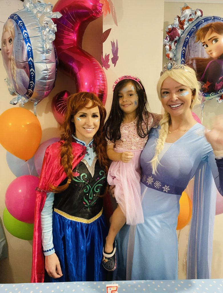 Elsa and Anna Frozen Party Entertainers in Sydney