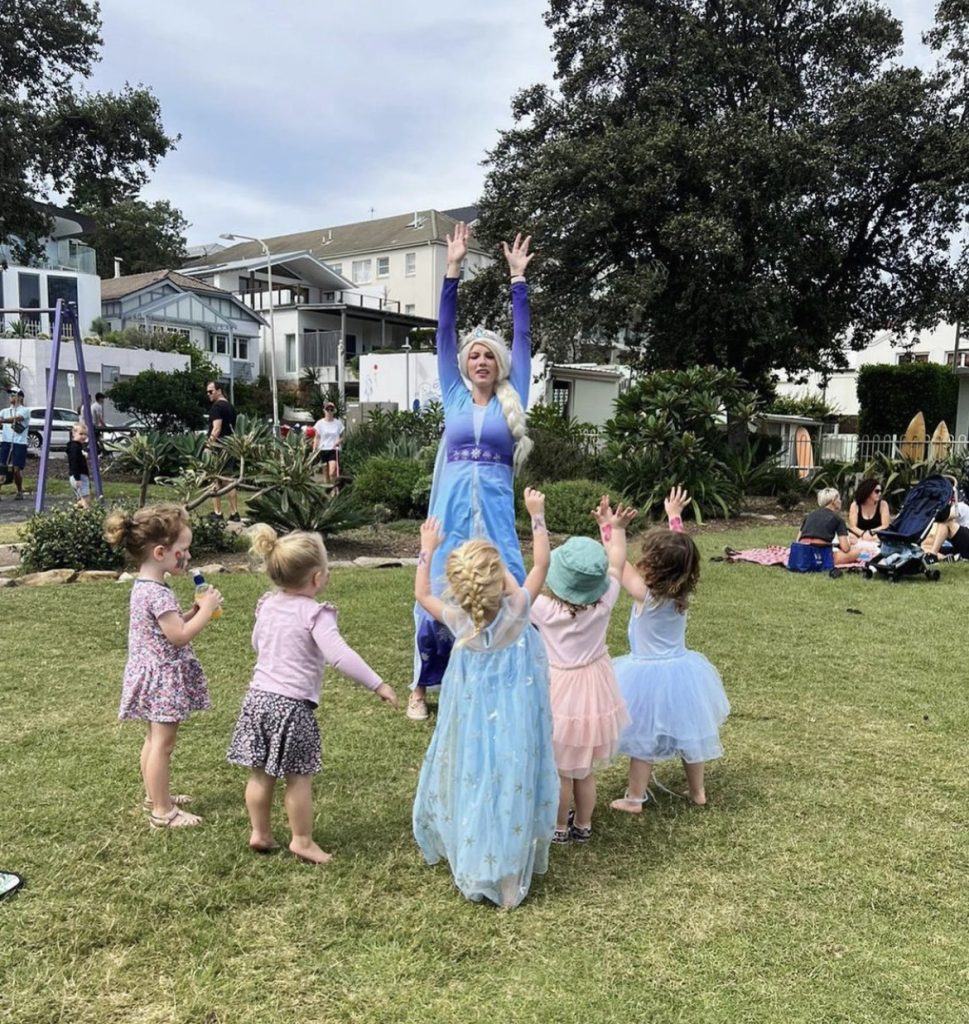 Elsa and Anna Frozen Party Entertainers in Sydney