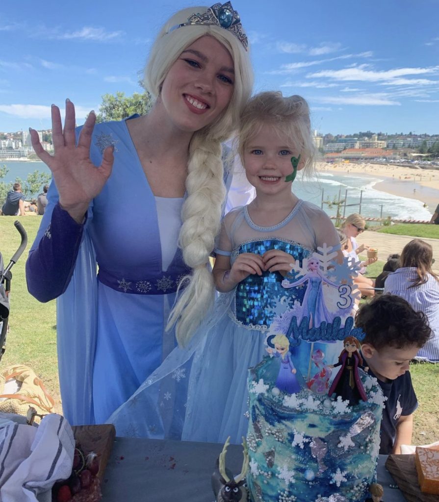 Elsa and Anna Frozen Party Entertainers in Sydney